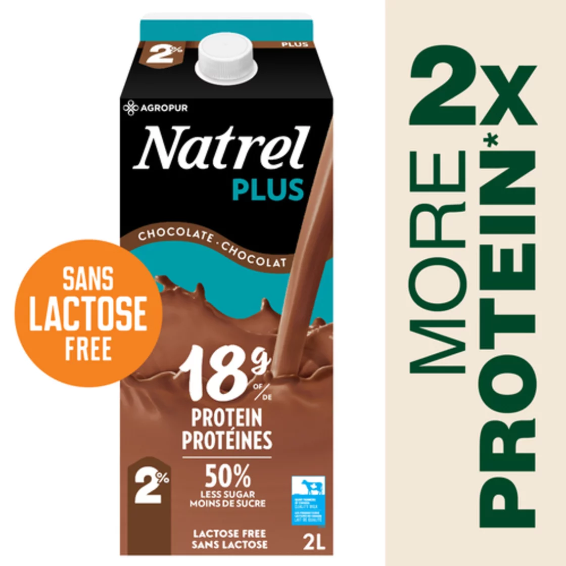 Natrel Plus Lactose-Free 2% Protein Milk Chocolate 2 L is not Halal ...