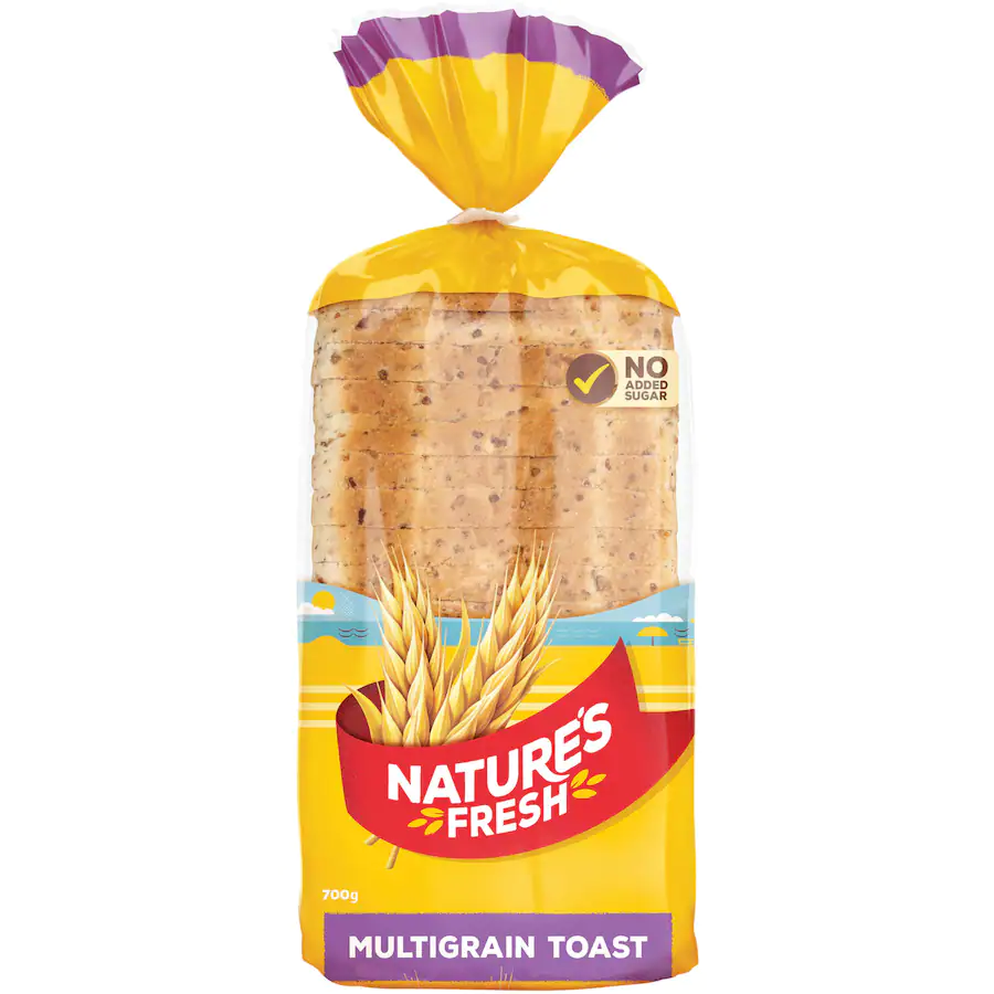 Check Halal status of Nature's Fresh Multigrain Toast Bread 700g ...