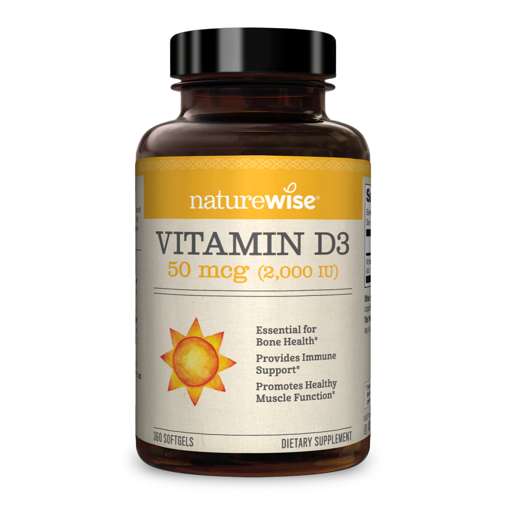 Check Halal, gluten-free status of NatureWise Vitamin D3 2,000 IU ...