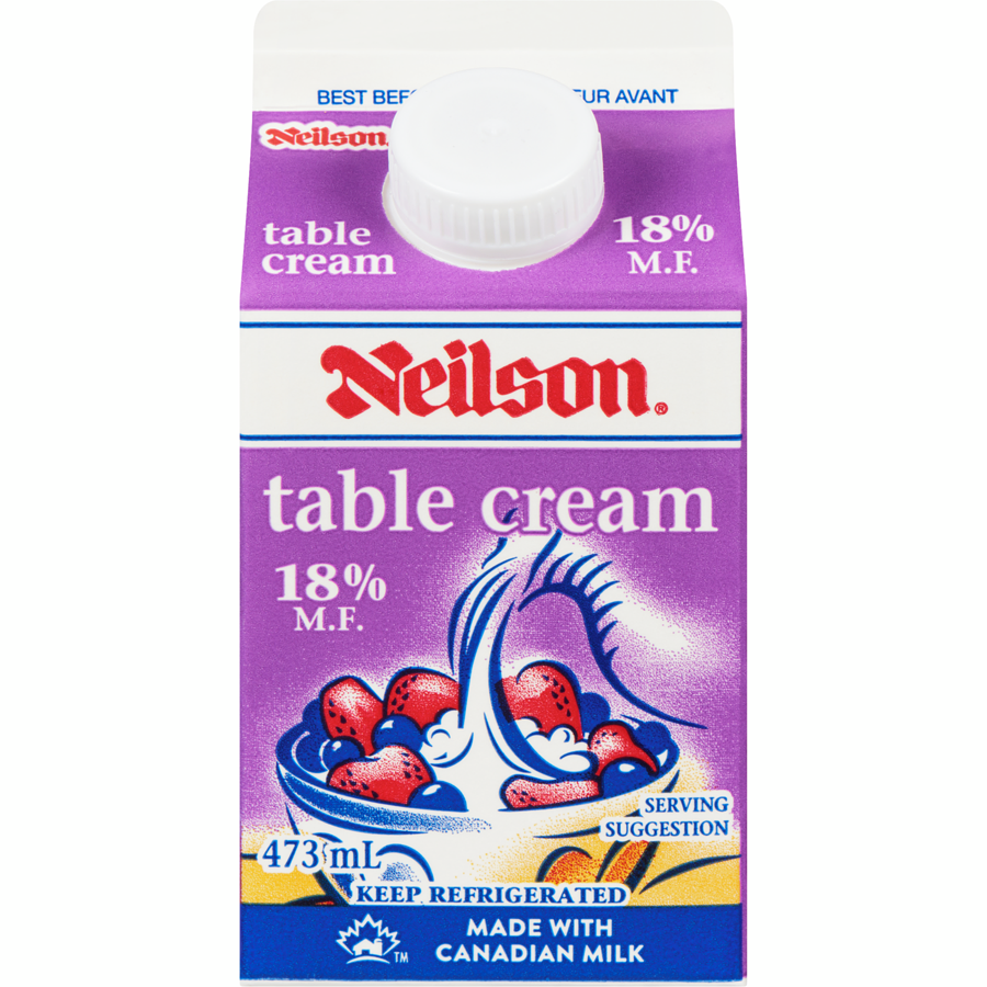 Check Halal status of Table cream - Neilson - 473 ml, Install Mustakshif
