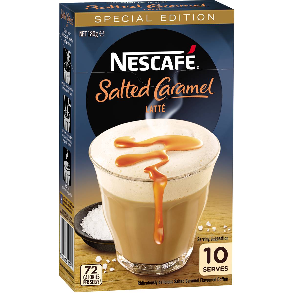 Nescafe Coffee Mixers Sachet Salted Caramel 10 Pack is not Halal ...