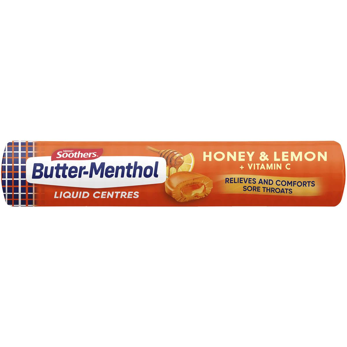 Nestle Butter-menthol Liquid Centres Honey & Lemon Throat Lozenges 10 ...