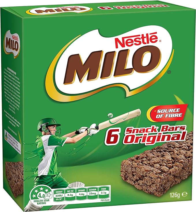 Check Halal status of Nestle Milo Energy Snack Bar Original, 6 x 21g ...