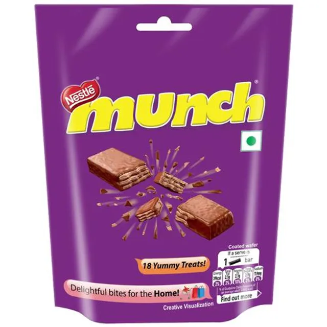 Nestle Munch Chocolate Coated Wafer Bar Crunchy Is Halal Install