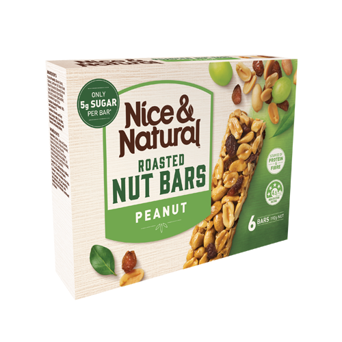 Nice & Natural Roasted Nut Bars Peanut is not Halal, Install Mustakshif