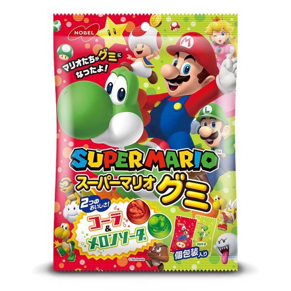 Check Halal status of Nobel super Mario Gummy Cola & Melon Soda 85g ...