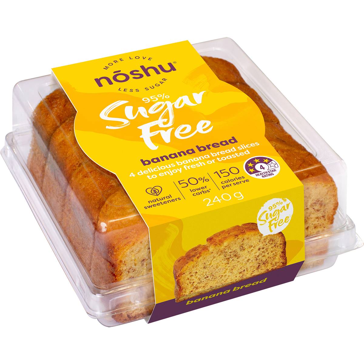 Check Halal status of Noshu Sugar Free Banana Bread 240g, Install ...