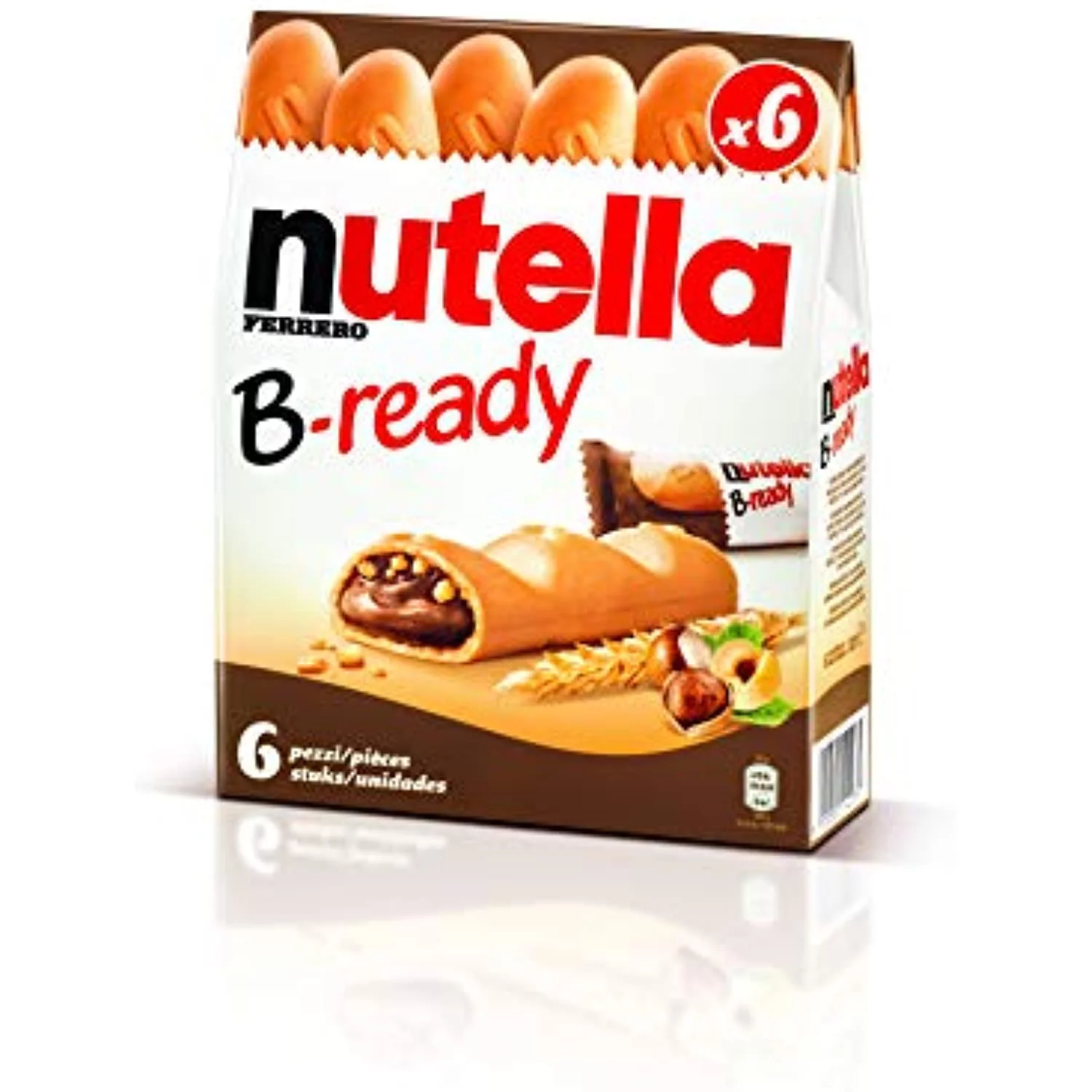 Check Halal, kosher status of Nutella B-Ready 6Pk 132G, Install Mustakshif