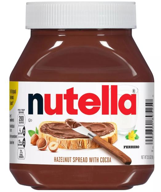 Nutella Ferrero Chocolate Hazelnut Spread - 26.5oz is halal suitable ...