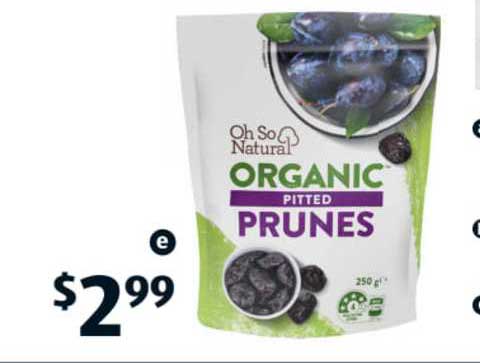 Oh So Natural Organic Pitted Prunes is Halal, Install Mustakshif