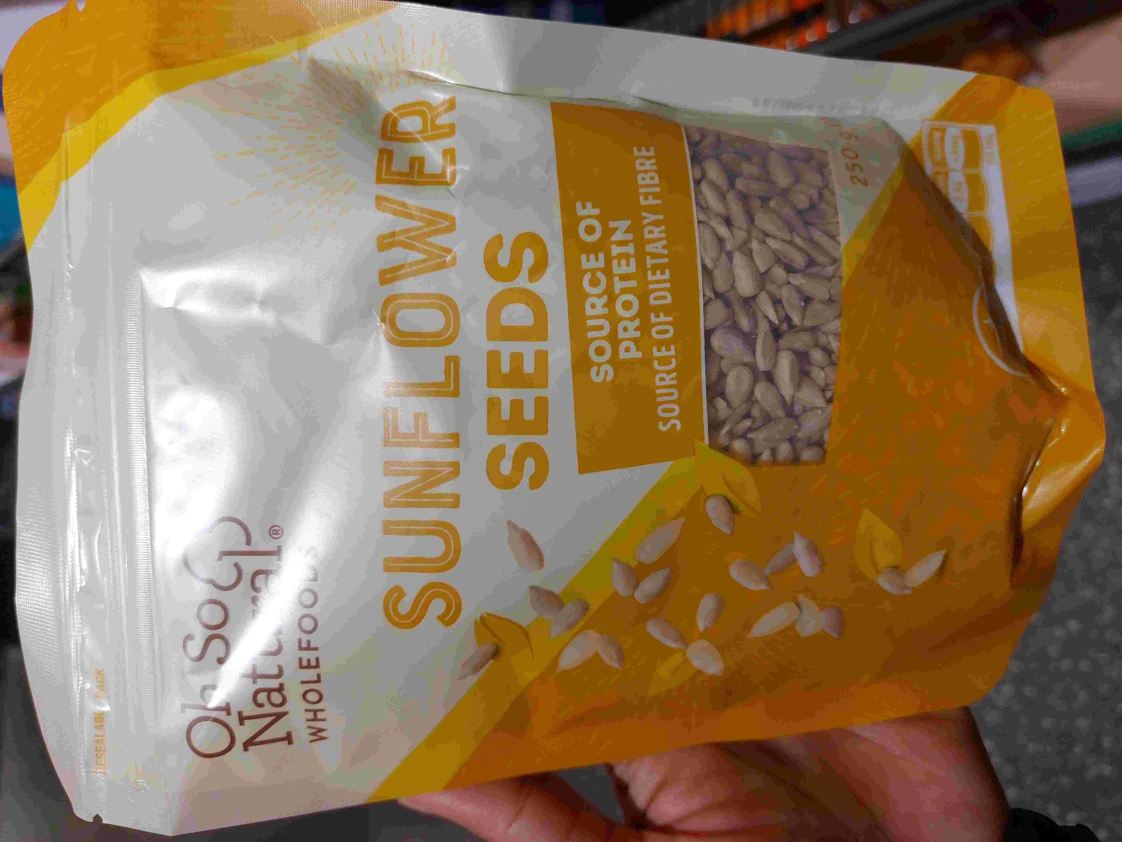 Oh So Natural Wholefoods Sunflower Seeds 250g is Halal, Install Mustakshif