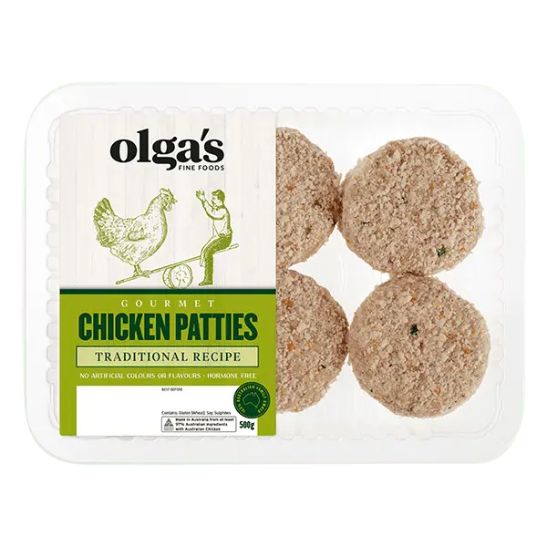 Check Halal status of Olga's Fine Foods Chicken Patties | 500g, Install ...