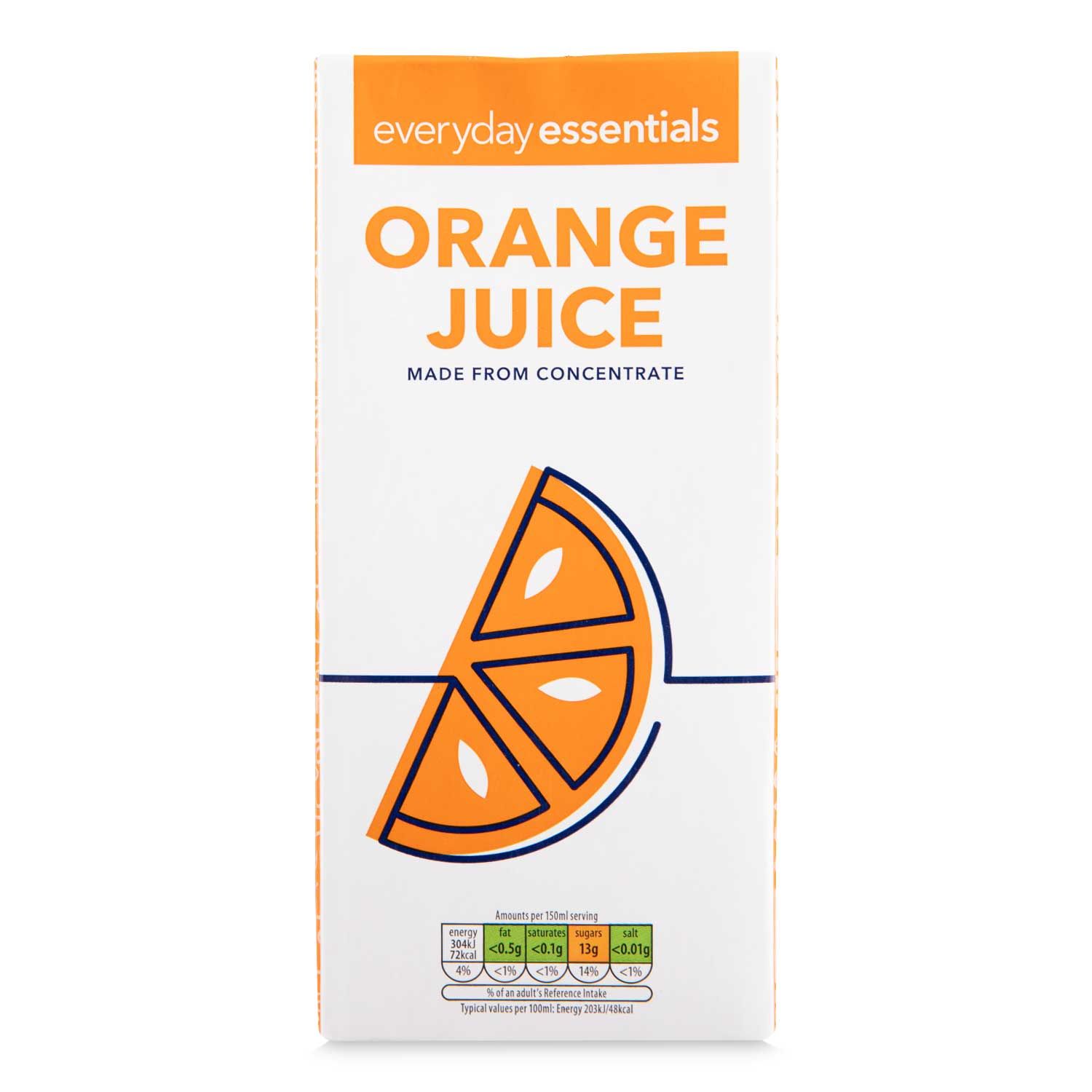 Everyday Essentials Orange Juice 1l is Halal, Install Mustakshif