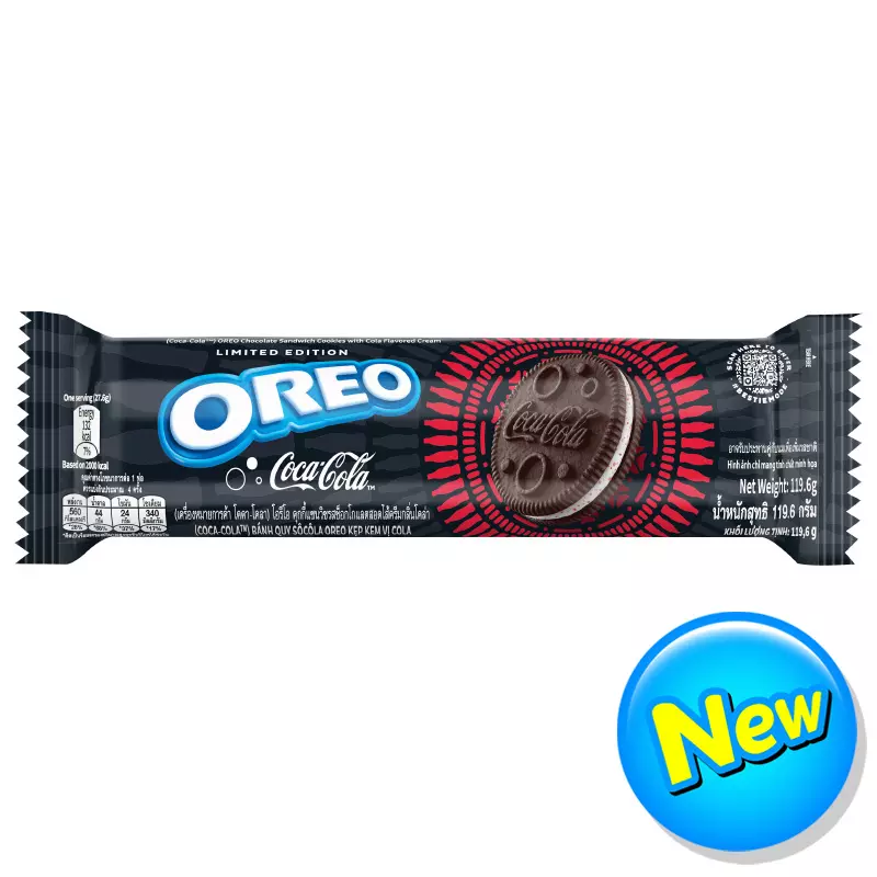 Oreo Chocolate Sandwich Cookies with Cola Flavored Cream 119. is not ...