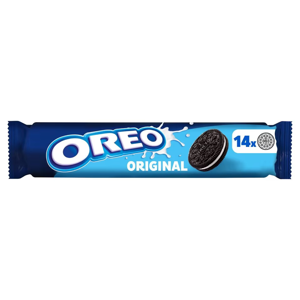 OREO Vanilla Cookie Sandwich Biscuits 154G is Halal, Install Mustakshif