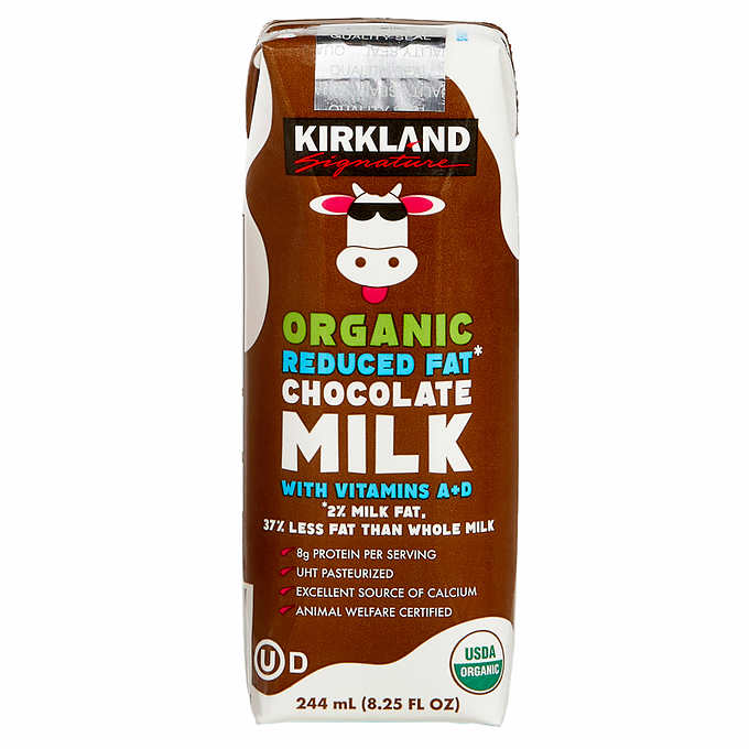 Kirkland Signature Kirkland Signature, Organic Reduced Fat Chocolate ...