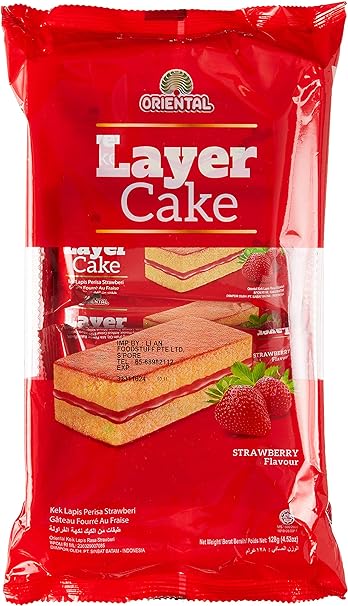 Check Halal status of Oriental Layer Cake Strawberry Flavour,, Install ...