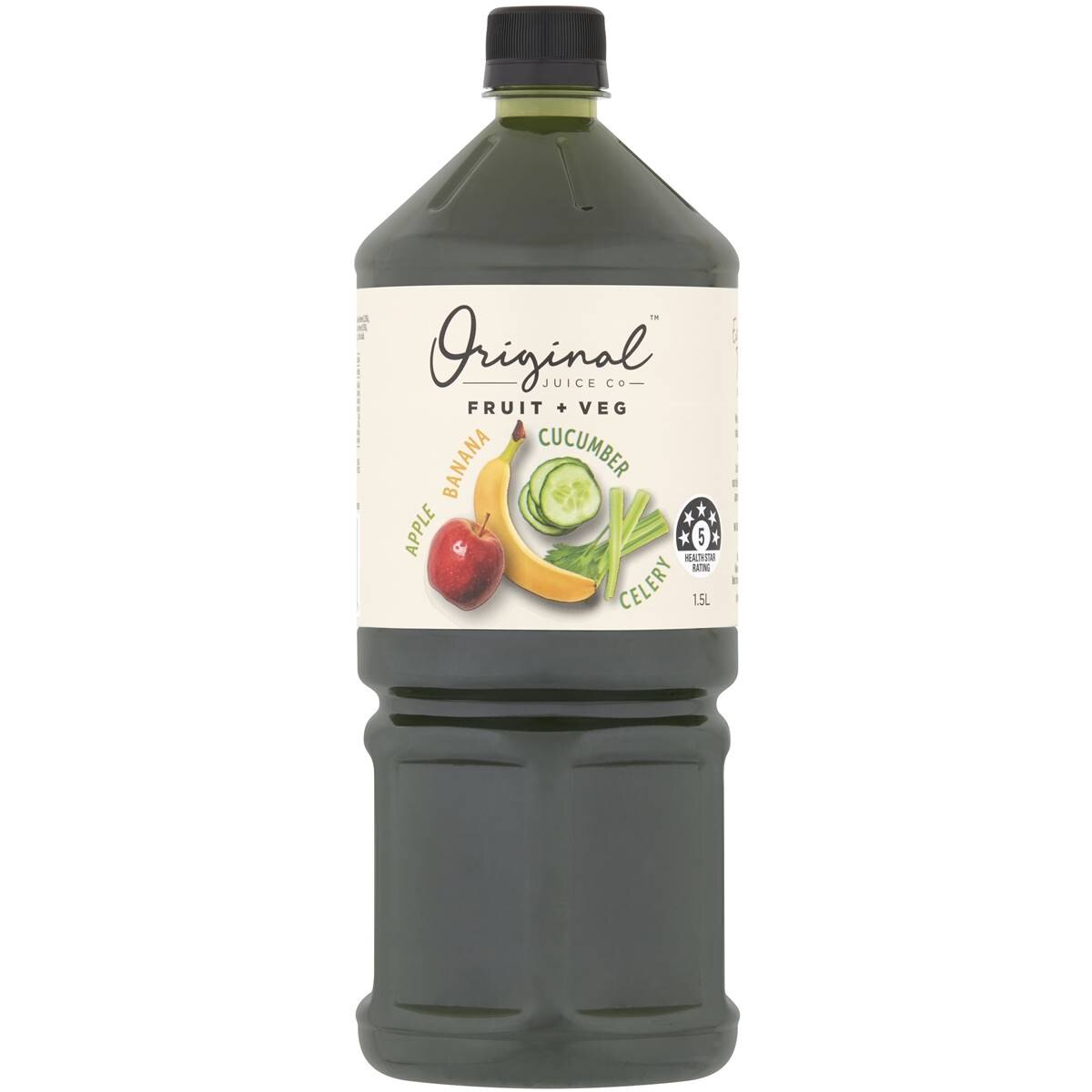 Original Juice Fruit & Veg Apple Banana Cucumber & Celery 1.5l is Halal ...