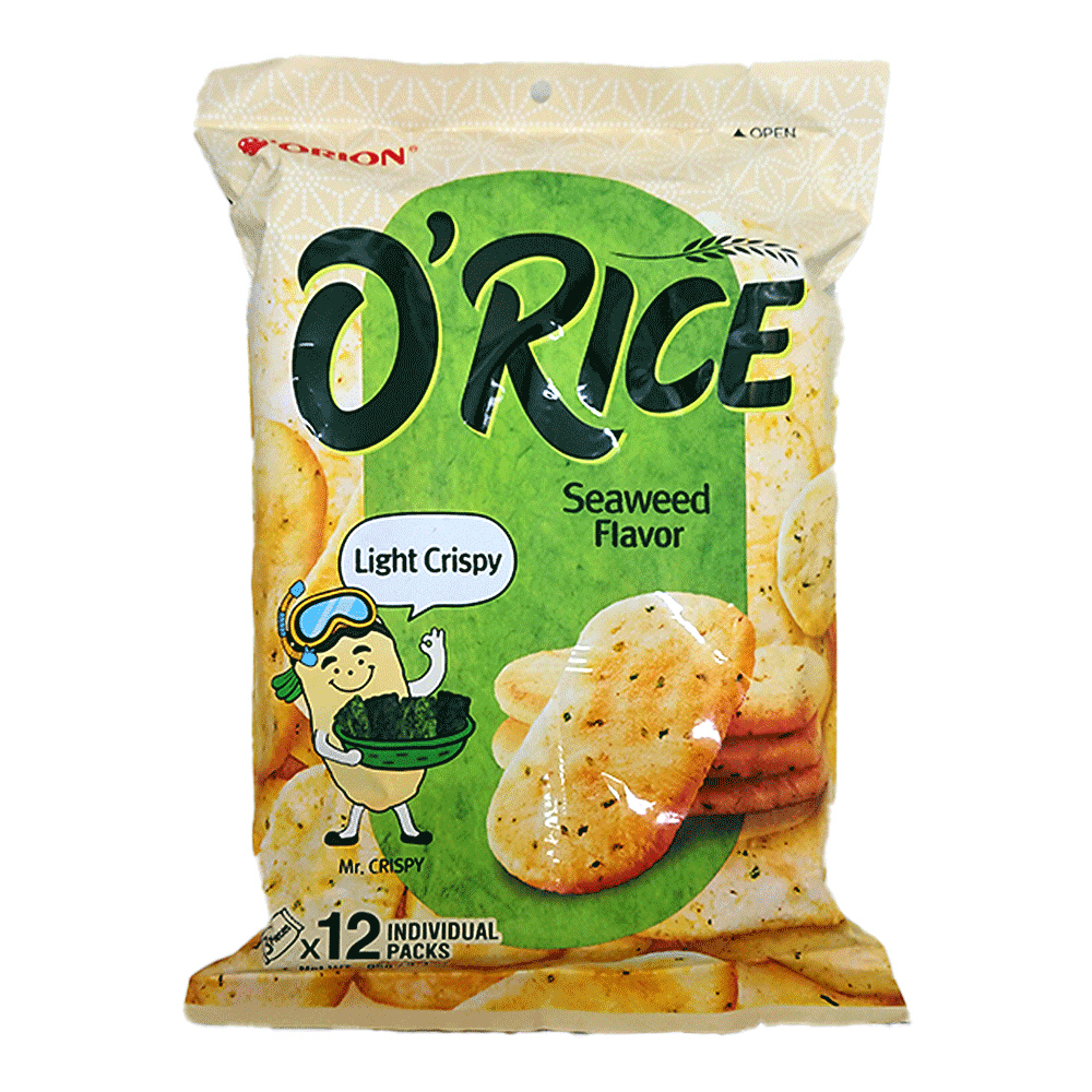 Check Halal status of Orion O'rice Seaweed Rice Crackers 95g x 12 Pack ...