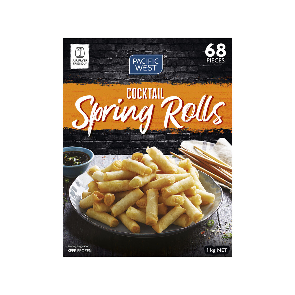 Pacific West Frozen Cocktail Spring Rolls | 1kg is not Halal, Install ...