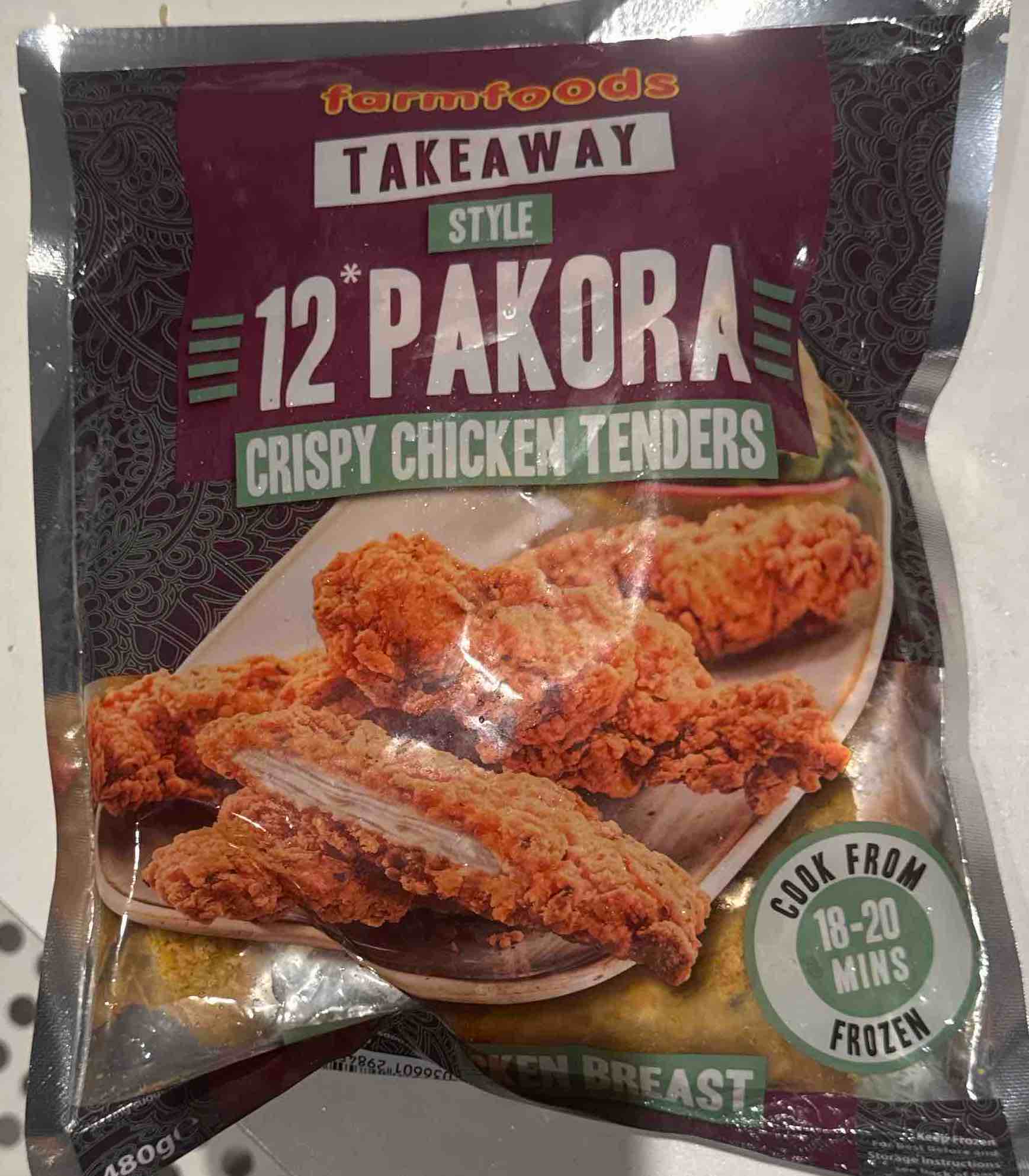 Check Halal status of Farmfoods TAKEAWAY STYLE * 12 PAKORA CRISPY ...