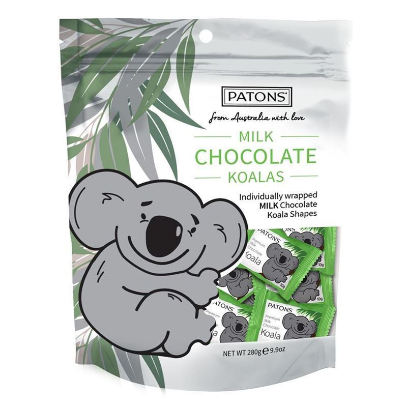 Patons - Milk Chocolate Koala's 280g Individually Wrapped is not Halal ...