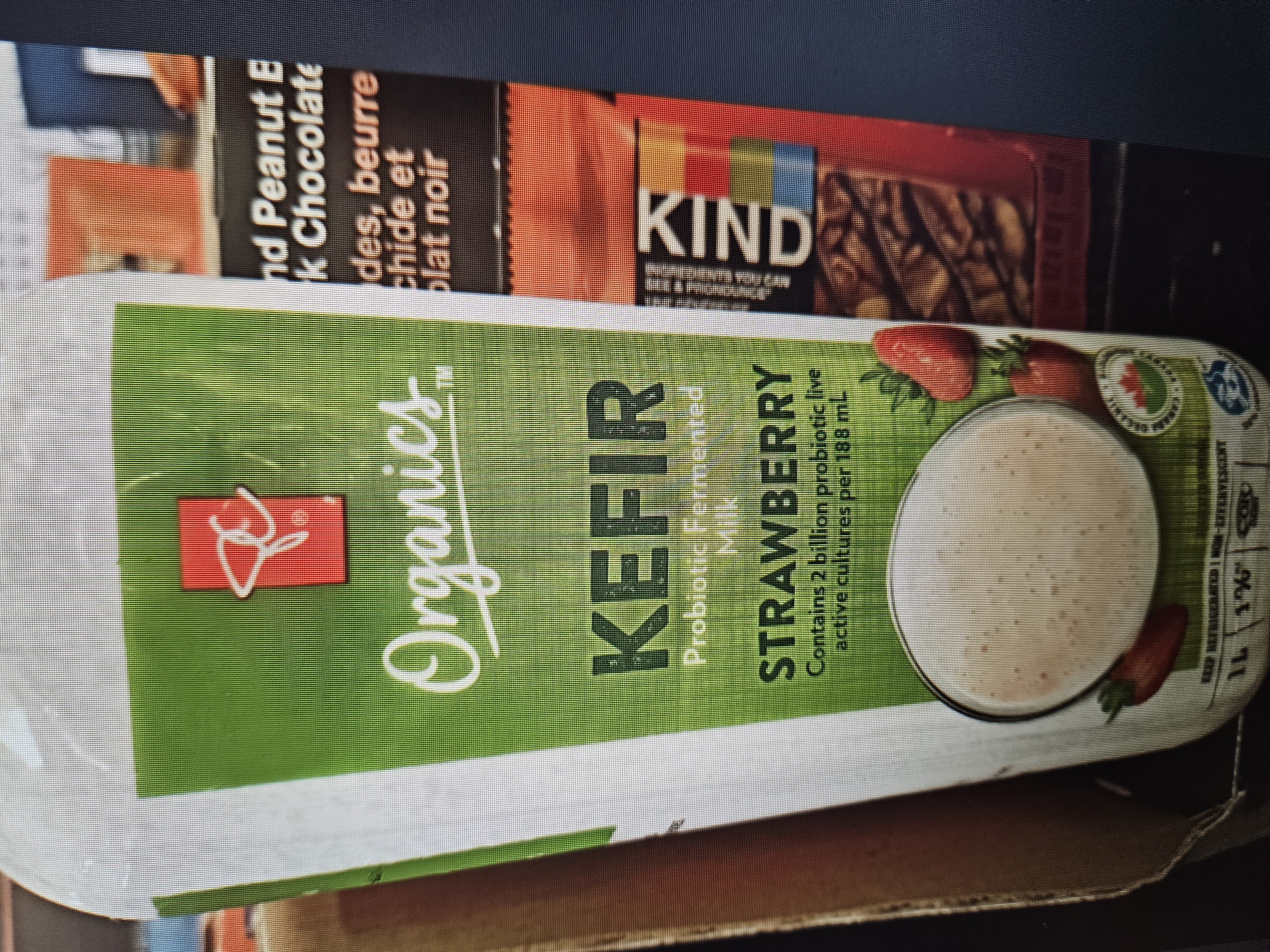 PC Organics Organic Kefir Milk, Strawberry is Halal, Install Mustakshif