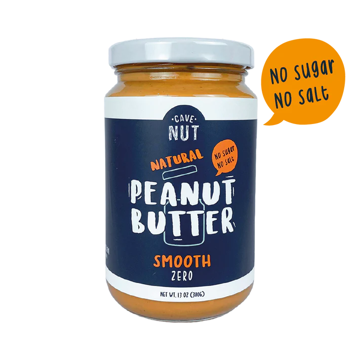 ハラールをチェックステータスCave Nut Peanut Butter Smooth Zero - 380g Mustakshifをインストール