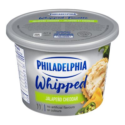 Philadelphia Bold Jalapeño Cheddar Cream Cheese Whipped 227g is Halal ...