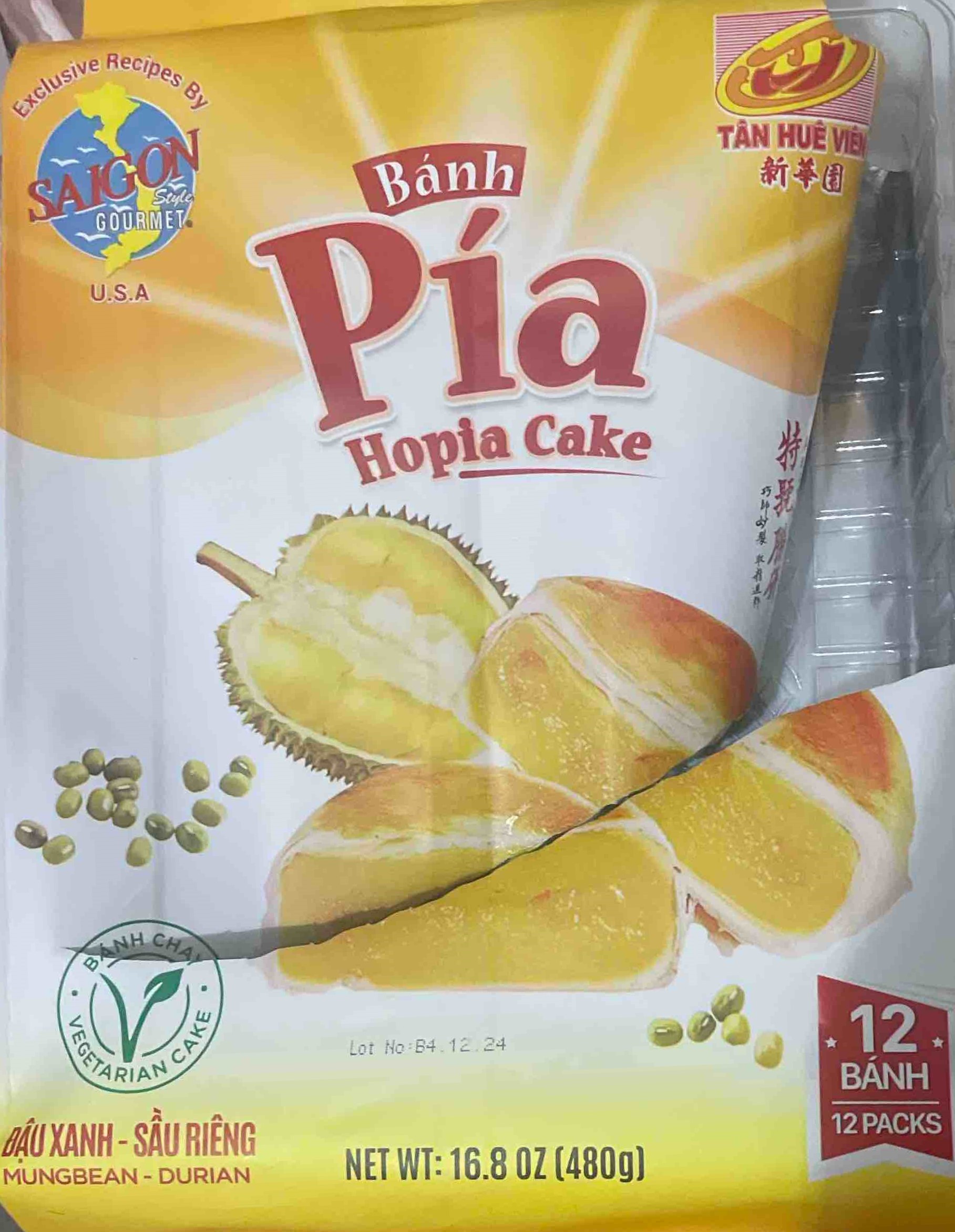 Check Halal status of Bánh Pía Hopia Cake 480g, Install Mustakshif