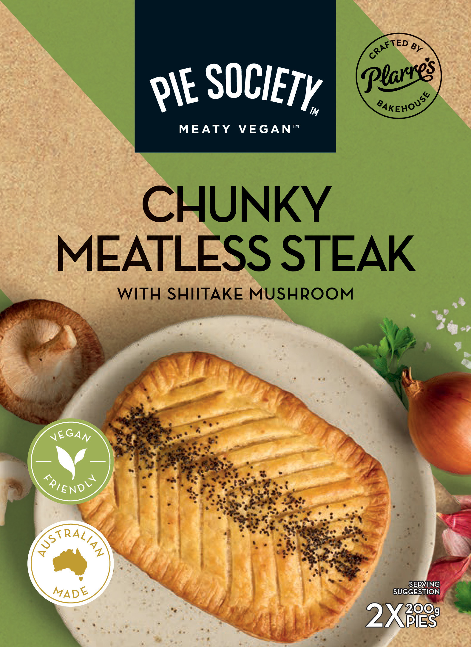 Check Halal, vegan, vegetarian status of Pie Society Chunky Meatless ...