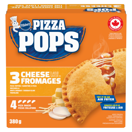 PILLSBURY Frozen 3 Cheese Pizza Snacks, Pizza Pops 400 g is not Halal ...