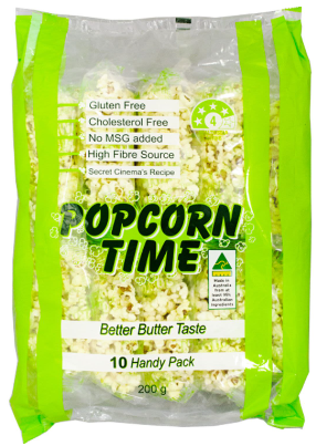 POP CORN TIME Popcorn Time Better Butter 200g Pack is Halal, Install ...