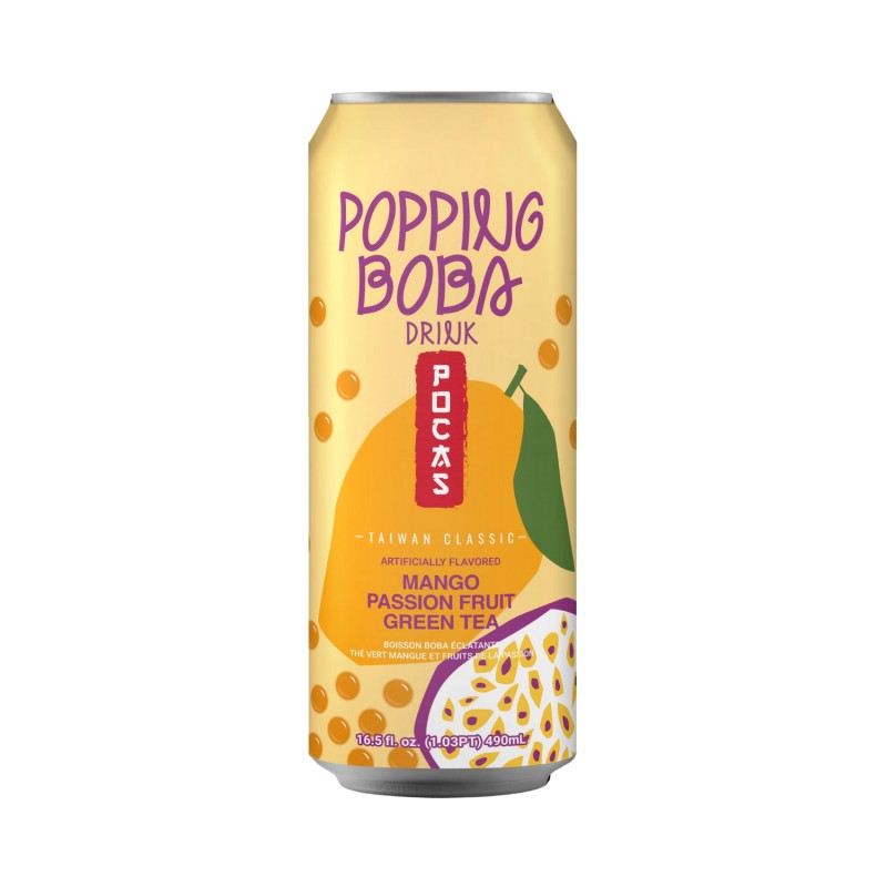Check Halal status of POCAS Popping Boba Drink 490ml Taiwan Classic ...