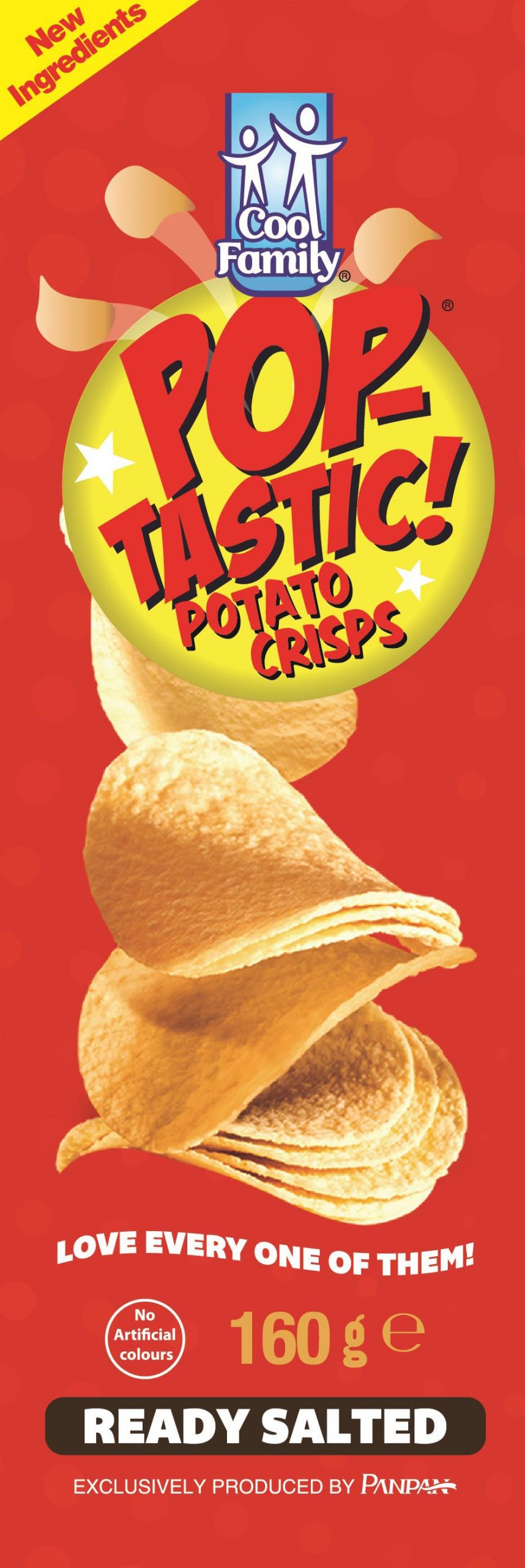 Check Halal status of POPTASTIC POTATO CRISPS, Install Mustakshif