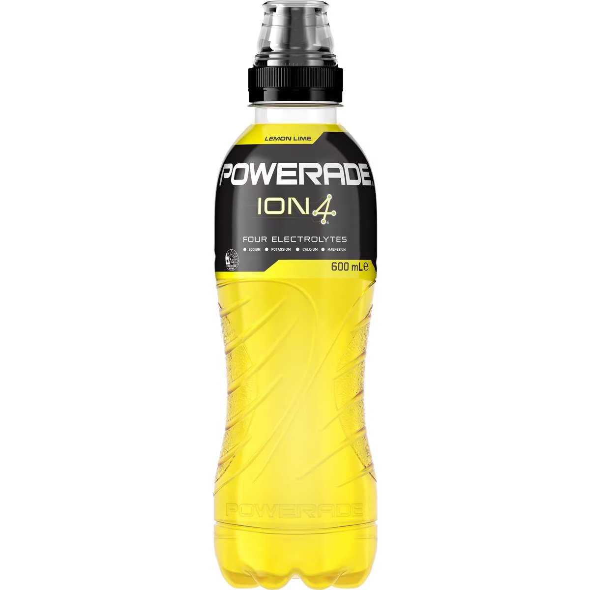 Powerade Ion4 Lemon Lime Sports Drink Sipper Cap 600ml is halal ...