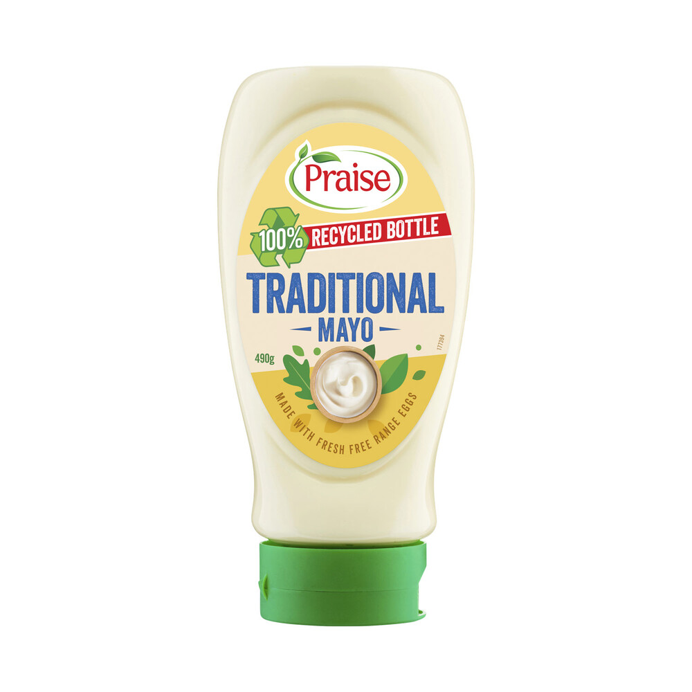 Praise Traditional Mayonnaise | 490g is Halal, Install Mustakshif
