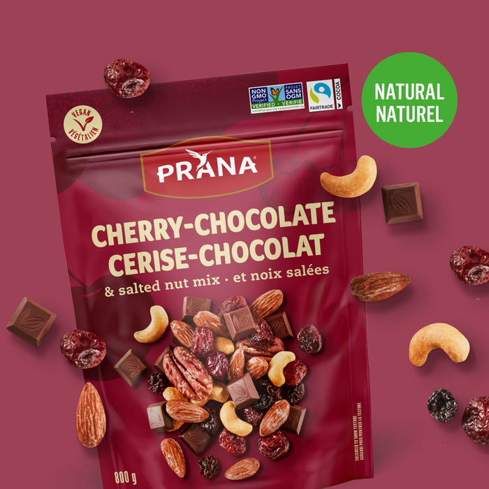 Prana Natural Cherry-Chocolate & Salted Nut Mix is Halal, Install ...