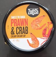 Zoosh Prawn & Crab Dip 185gm ingredients nit verified is not Halal ...