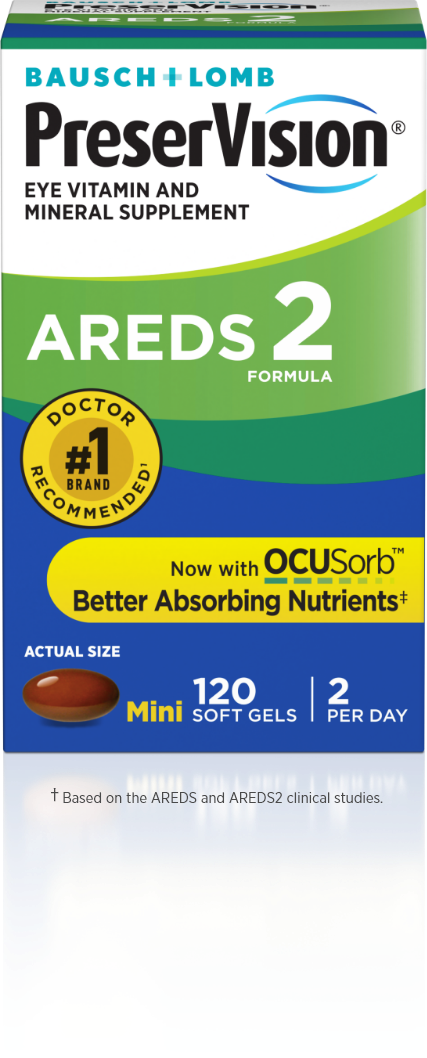 PreserVision AREDS 2 Formula + Multivitamin, Eye Vitamin and Mineral ...