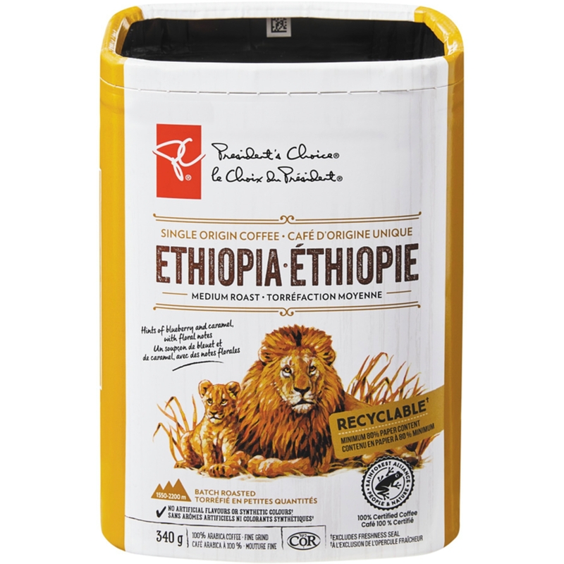 President's Choice Coffee Ethiopia-340G is Halal, Install Mustakshif
