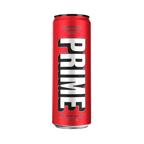 PRIME Prime Tropical Punch Energy Drink - 12 fl oz Can is Halal ...
