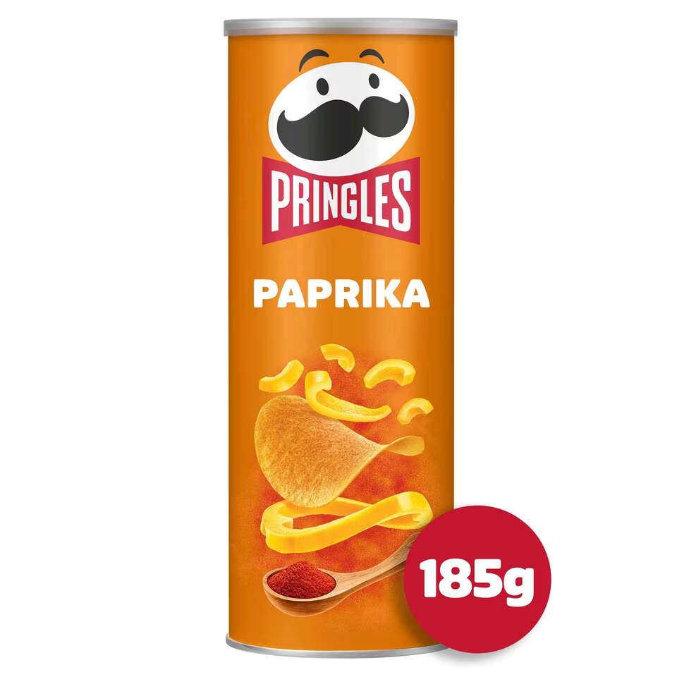 Check Halal status of Pringles Paprika Sharing Crisps 185g, Install ...