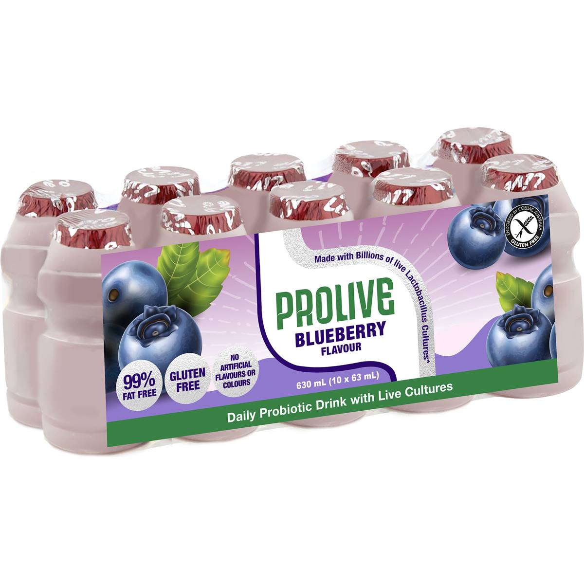 Pro Live Fermented Probiotic Drink Blueberry Flavour 63ml is not Halal ...