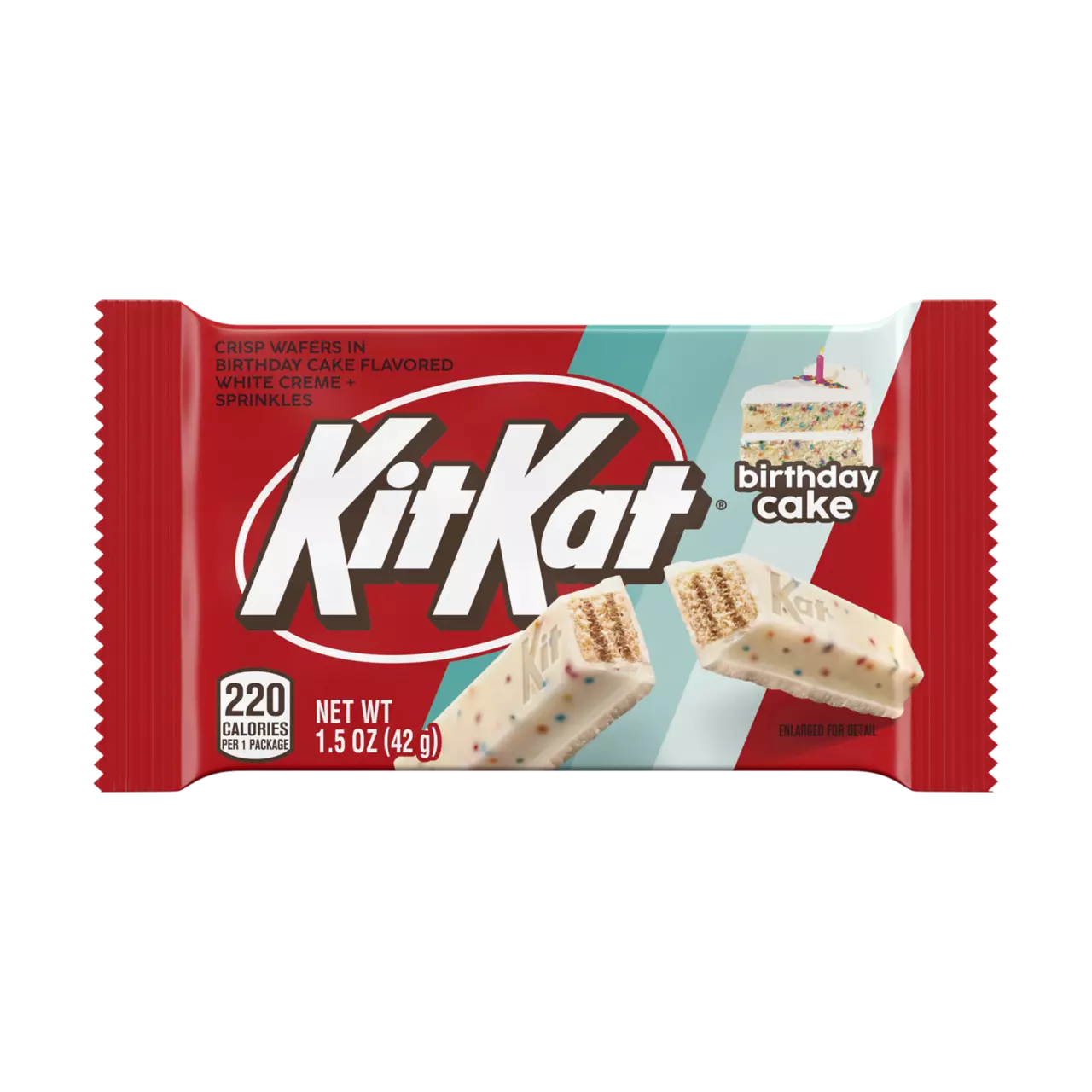 Hersheyland KIT KAT Birthday Cake Candy Bar 121g is Halal, Install ...