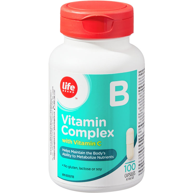 Life Brand Vitamin B Complex with Vitamin C 100 Capsules is not Halal ...