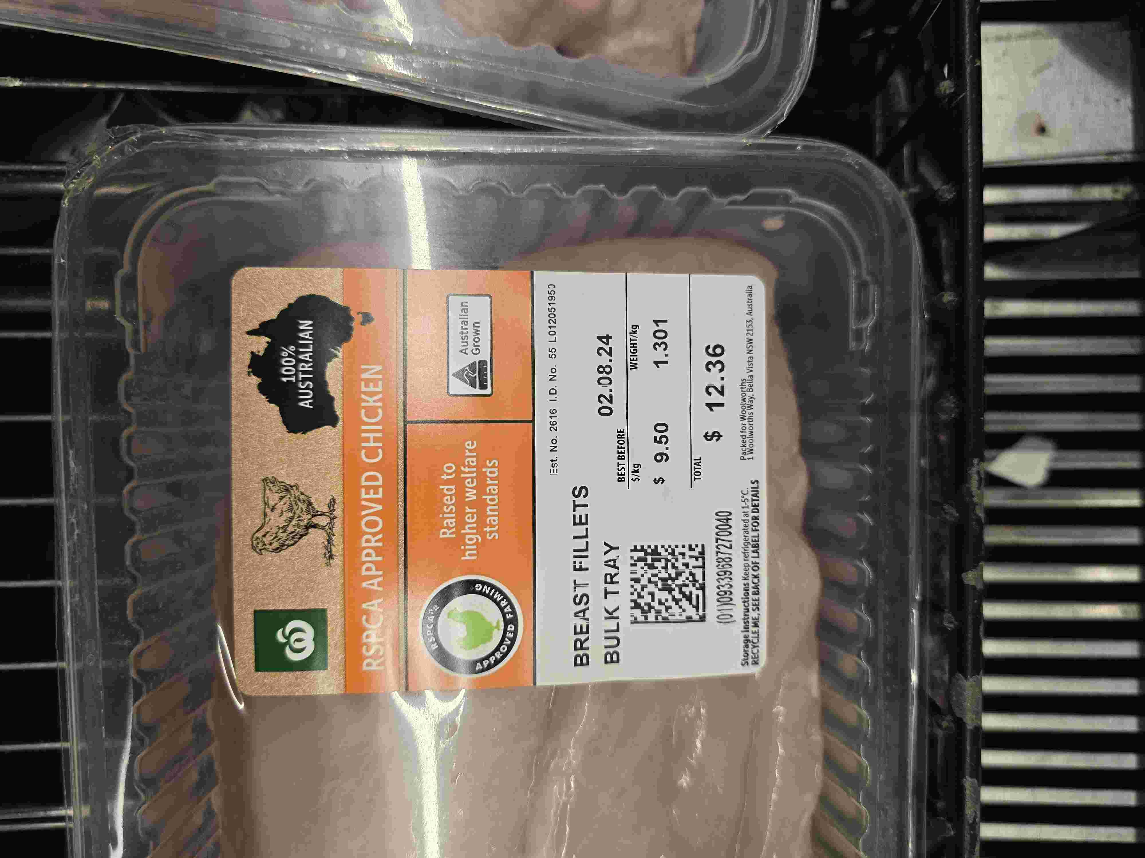 Woolworth Woolworths 100% Australian Rspca Approved Chicken Breast ...