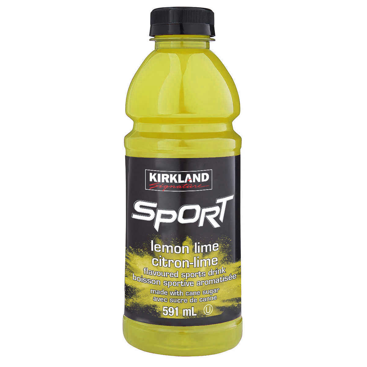 Kirkland Signature Sport Drink-Lemon 591ml is Halal, Install Mustakshif