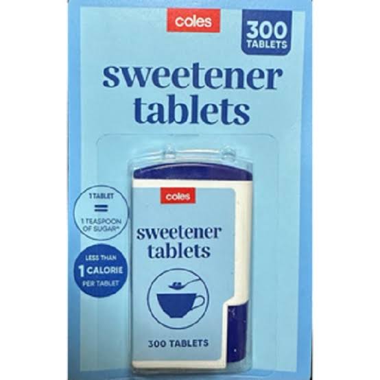 Coles Reduced Calorie Sweetener Tablets | 300 pack is not Halal ...