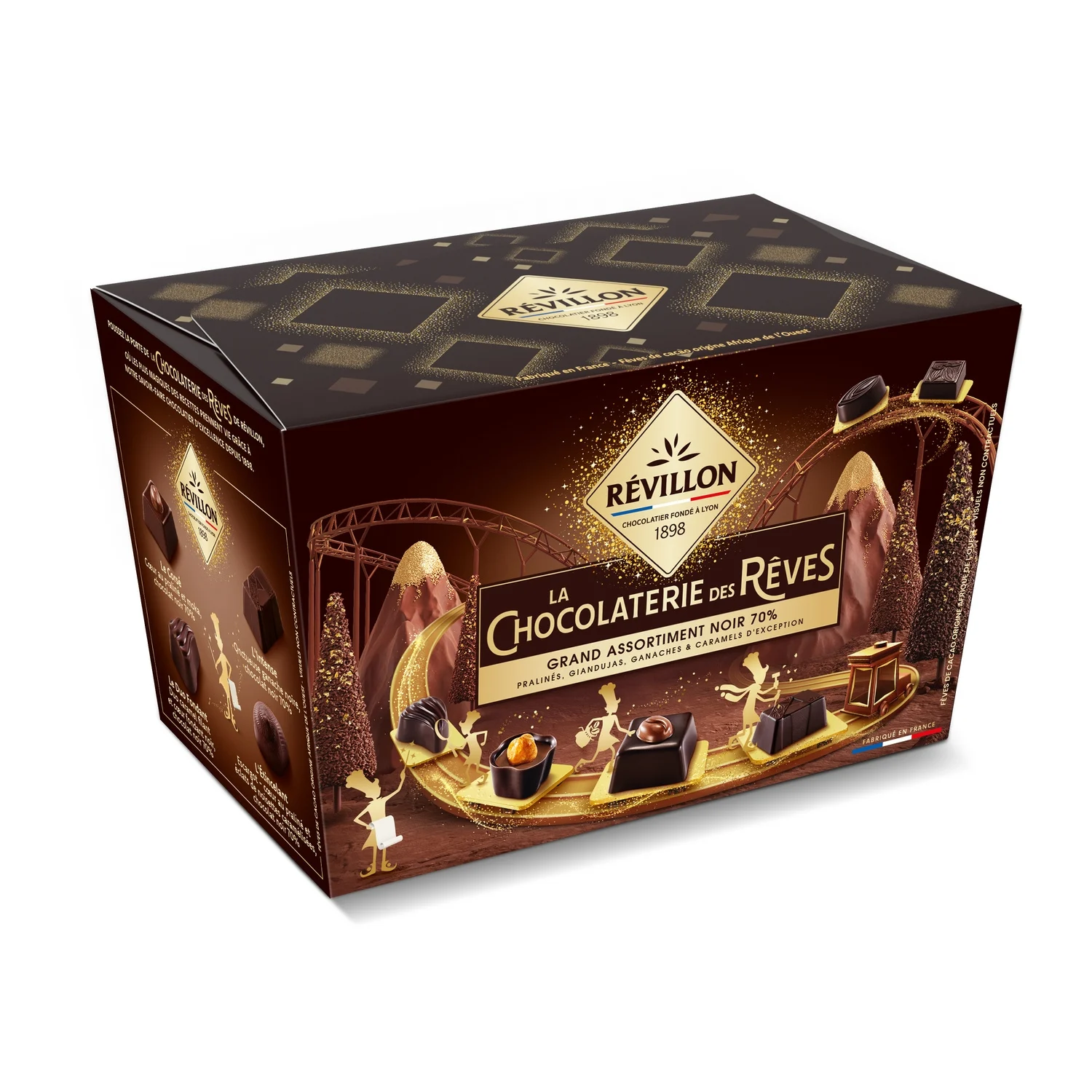 Check Halal status of REVILLON Papillotes Dark Chocolate 215g, Install ...